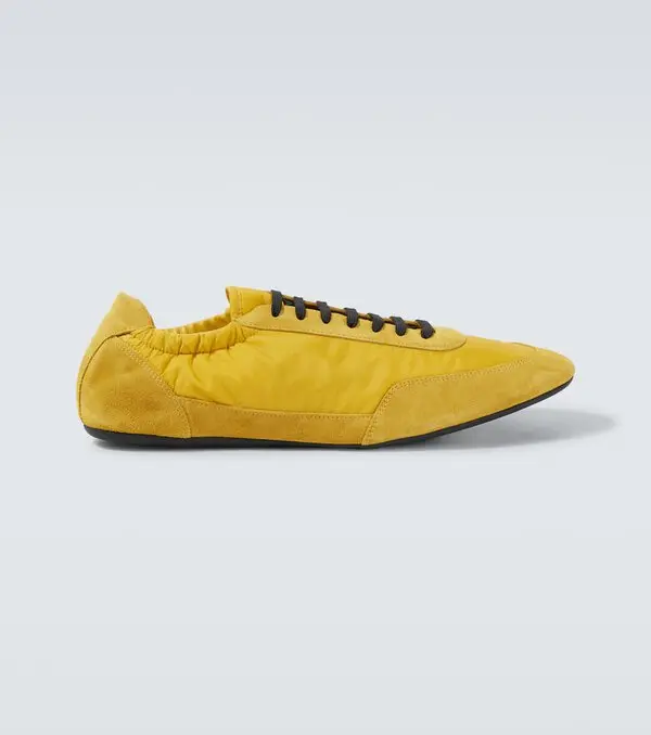 Prada Collapse Re-nylon Sneakers - Blue