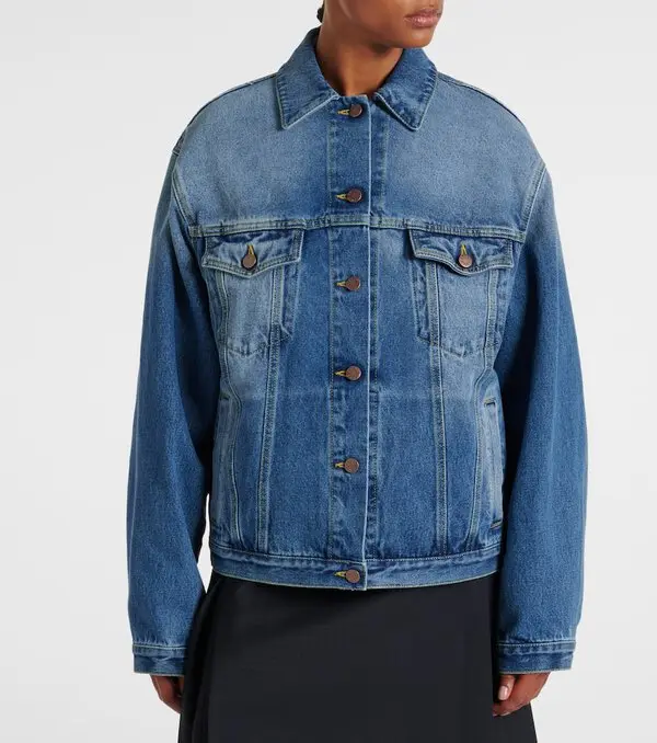 Prada Oversized Denim Trucker Jacket