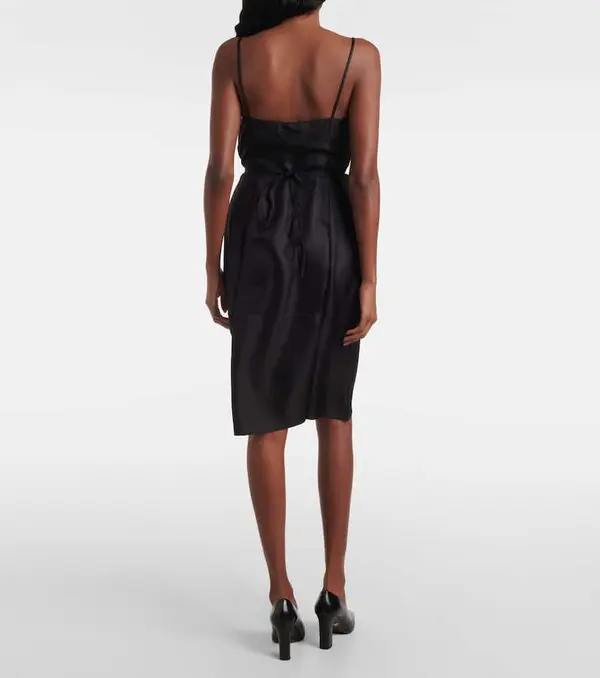 Prada Silk Twill Slip Dress