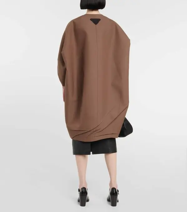 Prada Asymmetric Coat