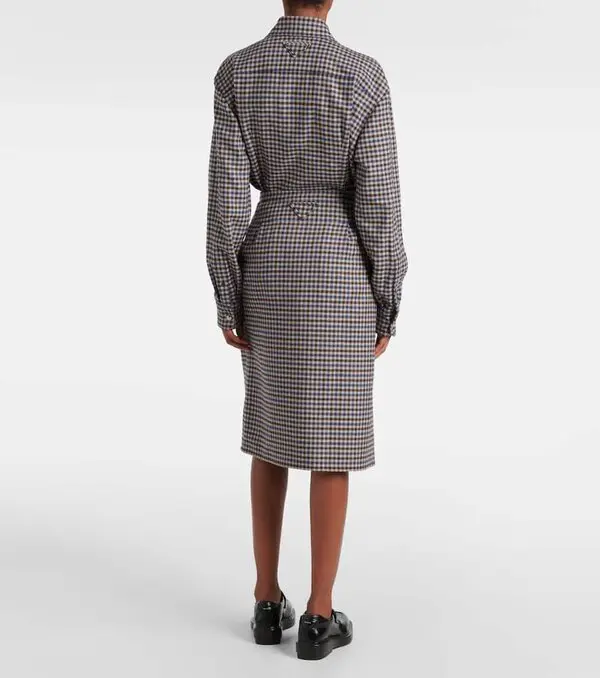 Prada Wool Pencil Skirt