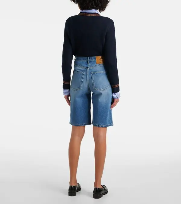 Prada High-rise Bermuda Shorts