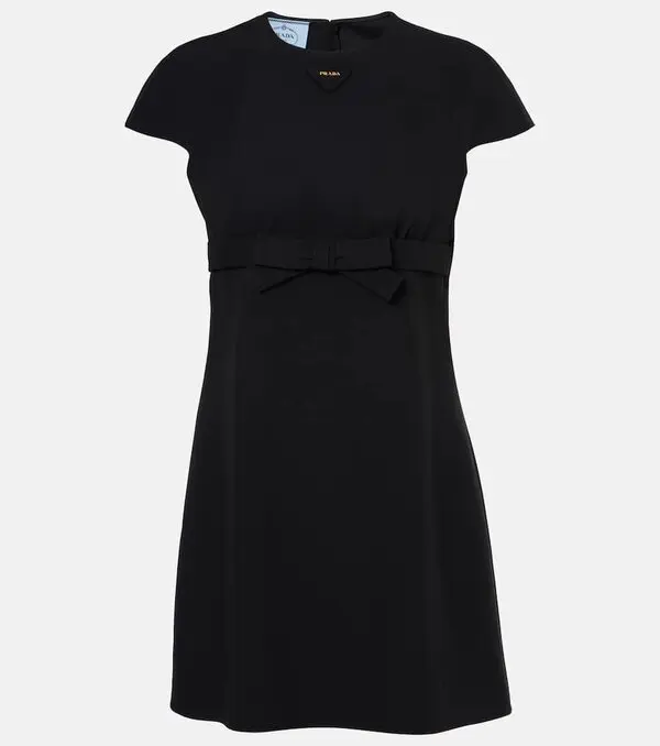 Prada Bow-detail Minidress