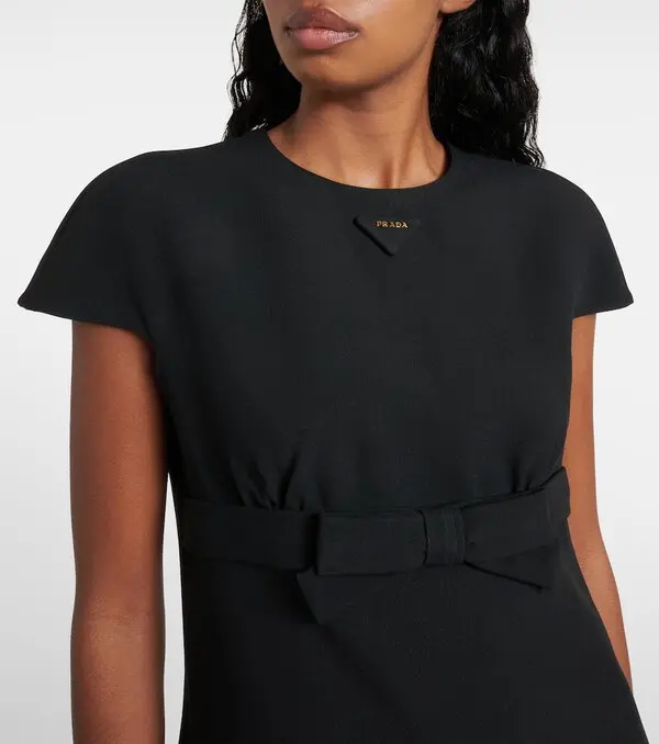 Prada Bow-detail Minidress