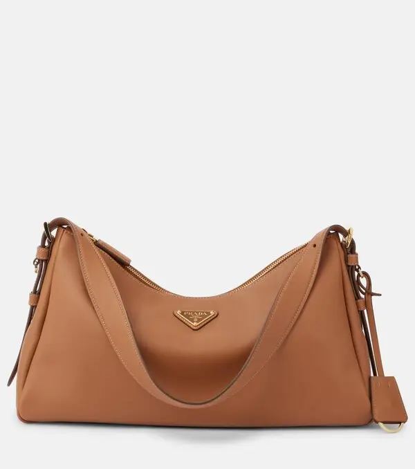 Prada Aimée Medium Leather Shoulder Bag
