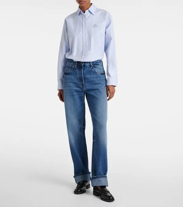 Prada Wide-leg Jeans