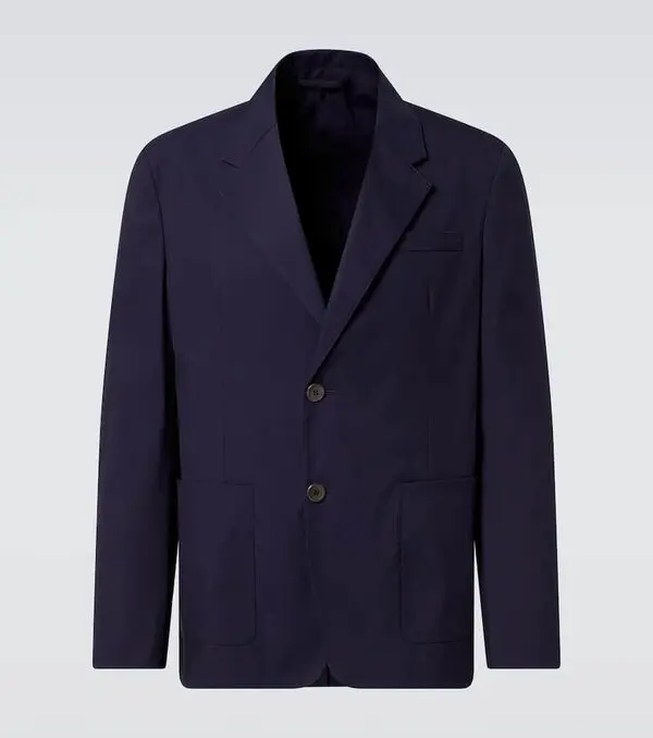 Prada Cotton-blend Poplin Blouson