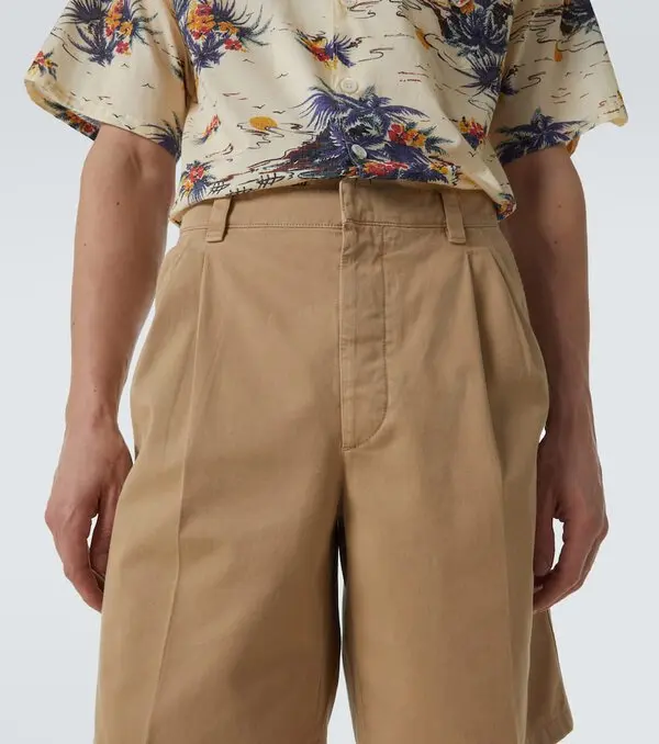 Prada Cotton Bermuda Shorts