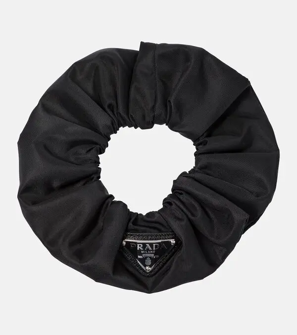 Prada Re-nylon Scrunchie - Black