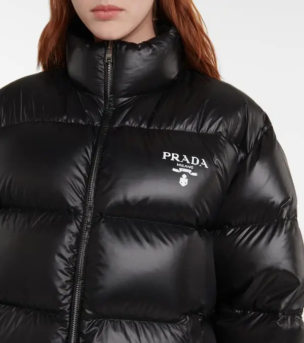 Prada Logo Down Jacket