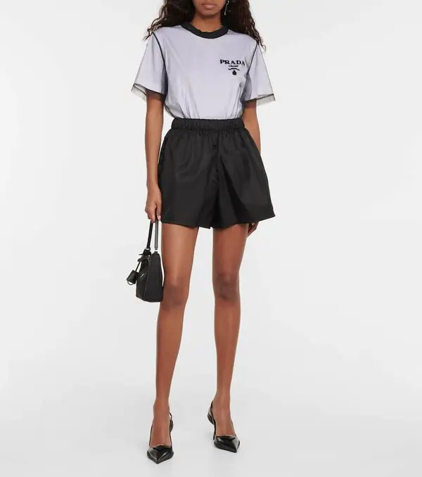 Prada Re-nylon High-rise Shorts