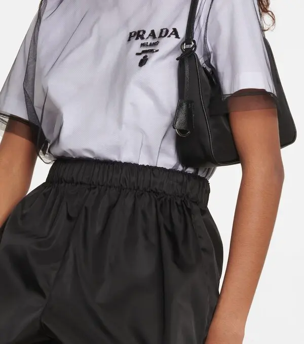 Prada Re-nylon High-rise Shorts