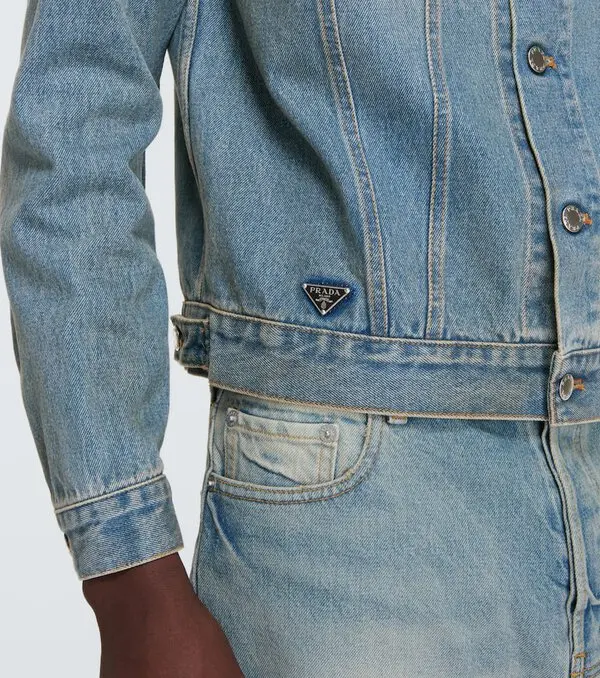 Prada Denim Trucker Jacket