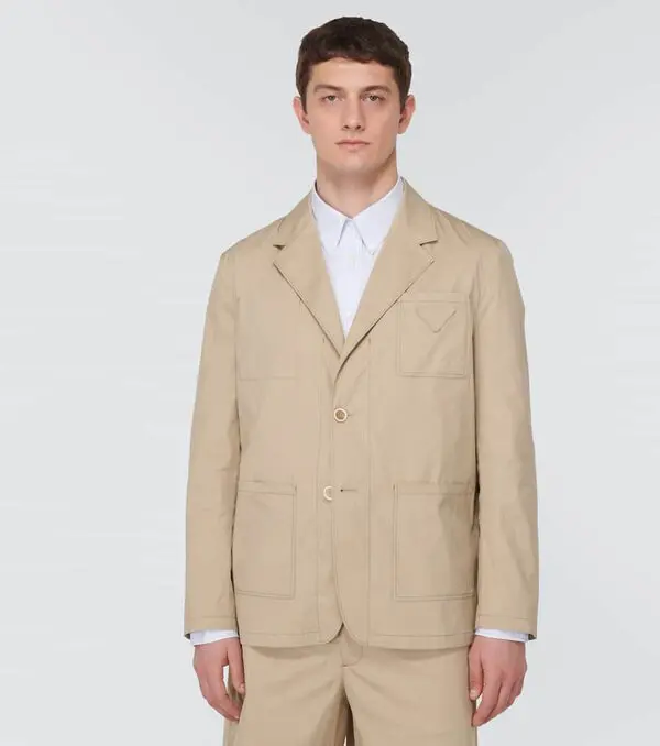 Prada Cotton-blend Blazer