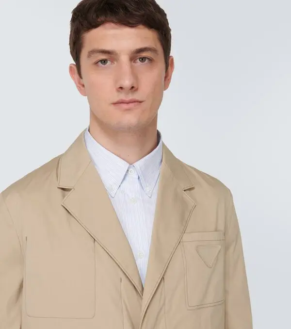 Prada Cotton-blend Blazer