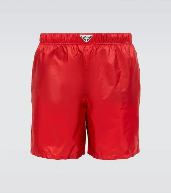 Prada Logo Swim Shorts