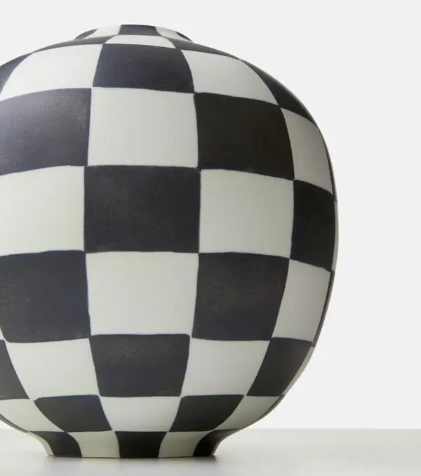 L'Objet Damier Large Vase - Multicoloured