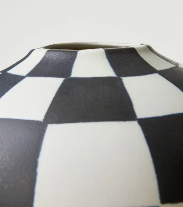 L'Objet Damier Large Vase - Multicoloured