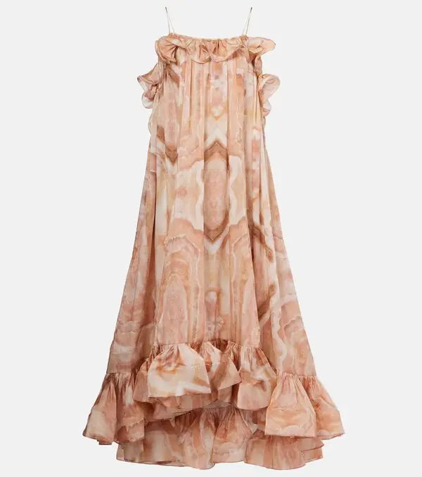 Zimmermann Illuminate Printed Maxi Dress