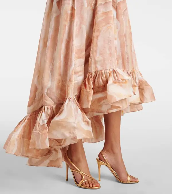 Zimmermann Illuminate Printed Maxi Dress