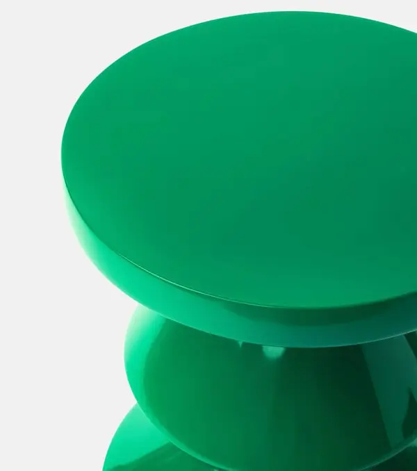 POLSPOTTEN Zig Zag Stool - Green