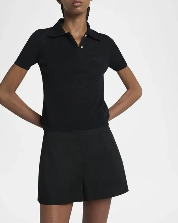 Moncler Short-sleeve Polo Shirt