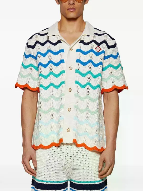 Casablanca Gradient Wave Shirt
