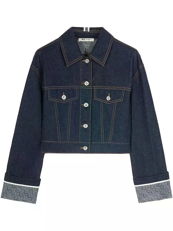 Ports 1961 Contrast Denim Jacket