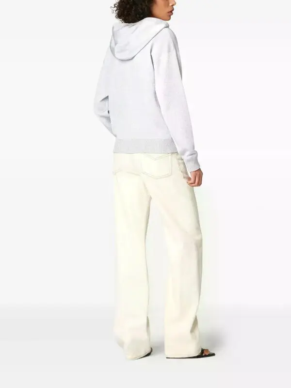 Missoni Metallic-threading Hoodie - Silver