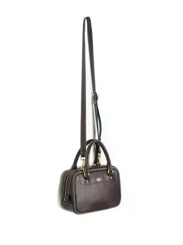 Adidas Small X Wb Logo-debossed Leather Bag