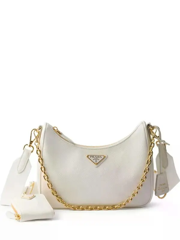 Prada Re-edition Shoulder Bag - White
