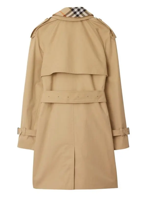 Trench Coats Burberry Crossway Trench Burberry Check Neck Trench