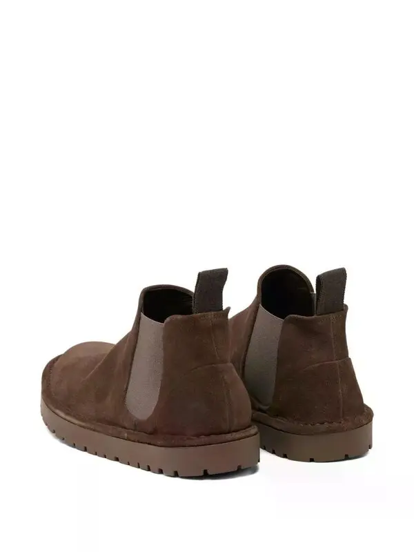 Marsell Brown Suede Ankle Boots Size 41 US 8 $1230 Chelsea Pull On MARSÈLL | Cassello Brown Suede Ankle Boot – Joan Shepp main image 4