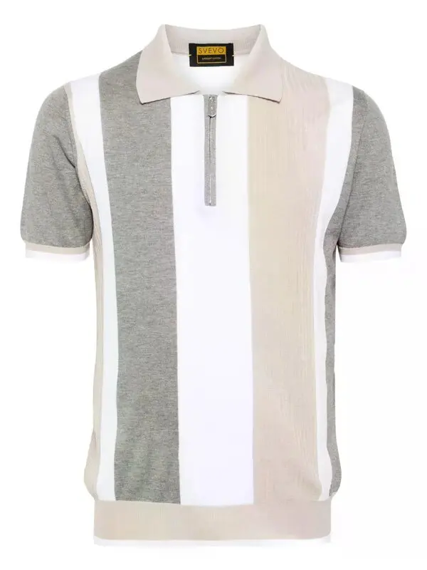 SVEVO Panelled Polo Shirt