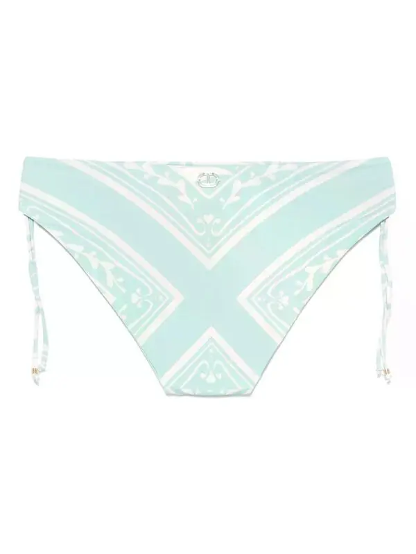 TWINSET Printed Bikini Bottom