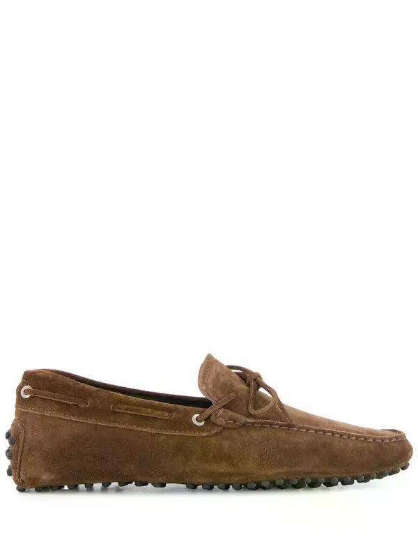 AURELIEN Lace-up Driving Shoes - Brown