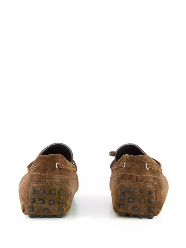 AURELIEN Lace-up Driving Shoes - Brown