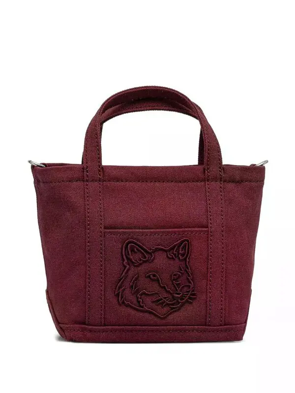 Maison Kitsuné Mini Fox Head Tote