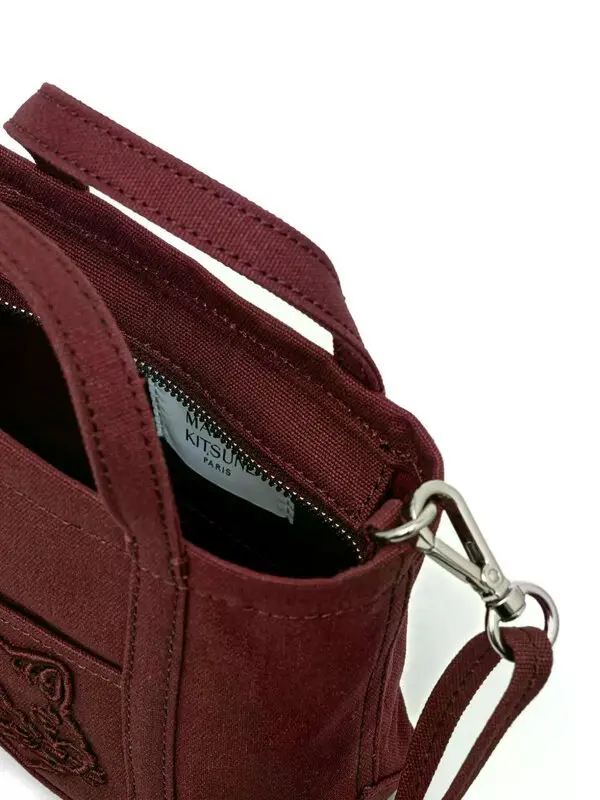 Maison Kitsuné Mini Fox Head Tote