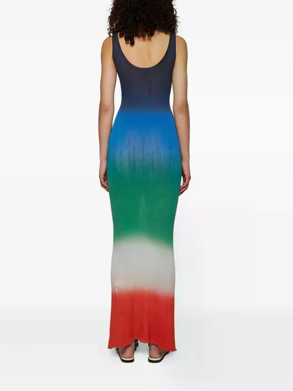Casablanca Gradient-effect Maxi Dress
