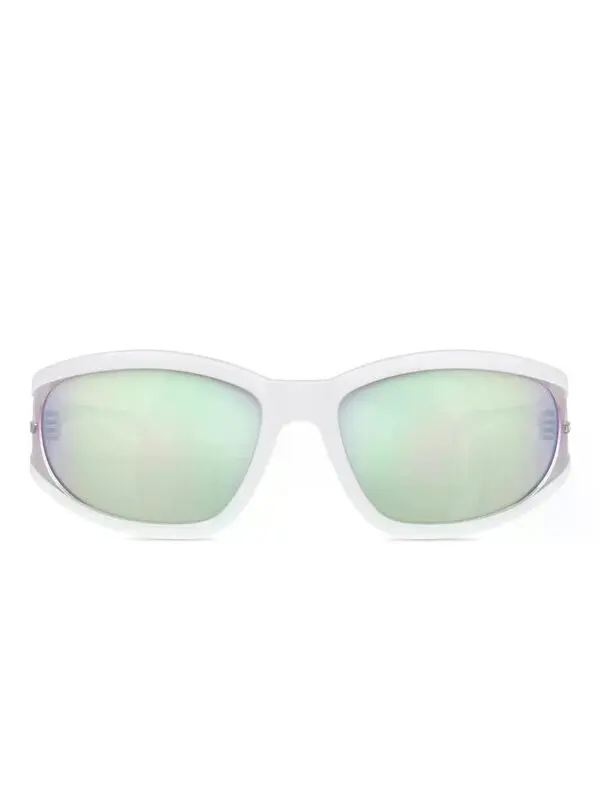 DIESEL® Logo-plaque Sunglasses - White