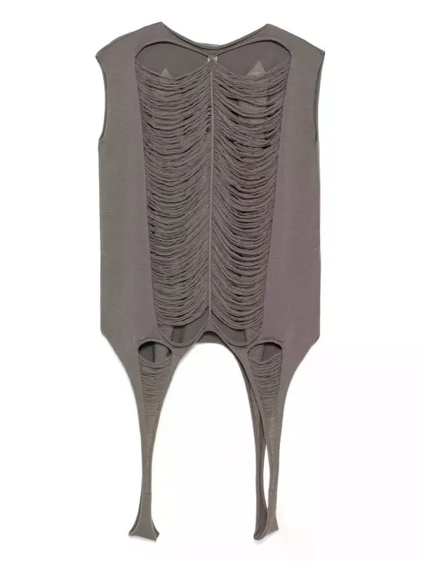 Rick Owens Sleeveless Top - Grey
