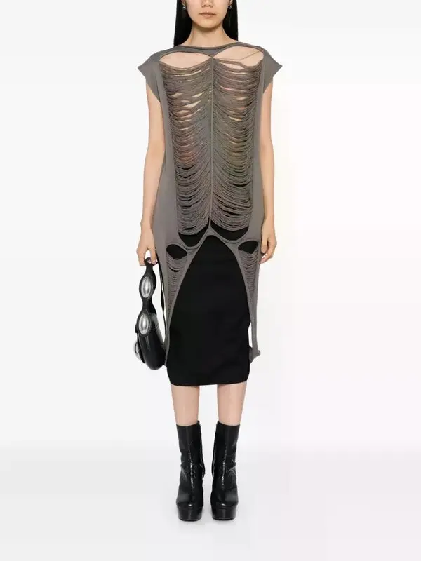 Rick Owens Sleeveless Top - Grey