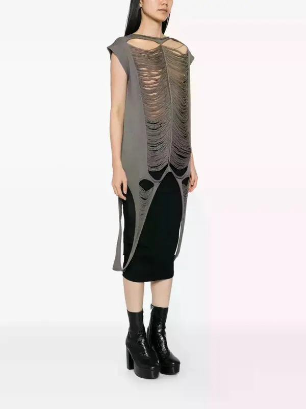 Rick Owens Sleeveless Top - Grey