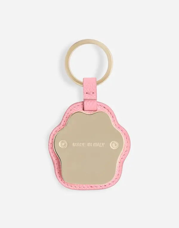 Dolce & Gabbana Calfskin Key Chain - Pink