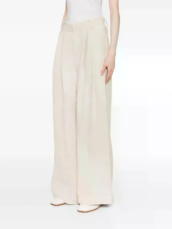 UMA WANG Paella Pants - White