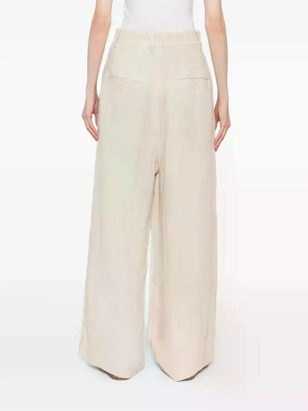 UMA WANG Paella Pants - White