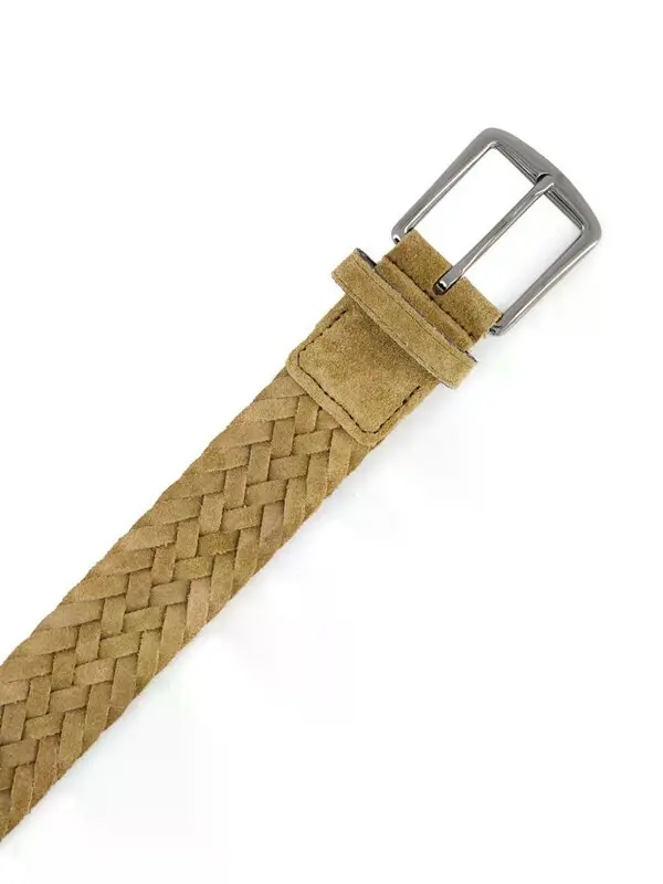 AURELIEN Woven Suede Belt