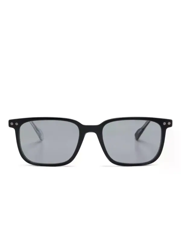 SNOB Bitter Square Frame Sunglasses - Black