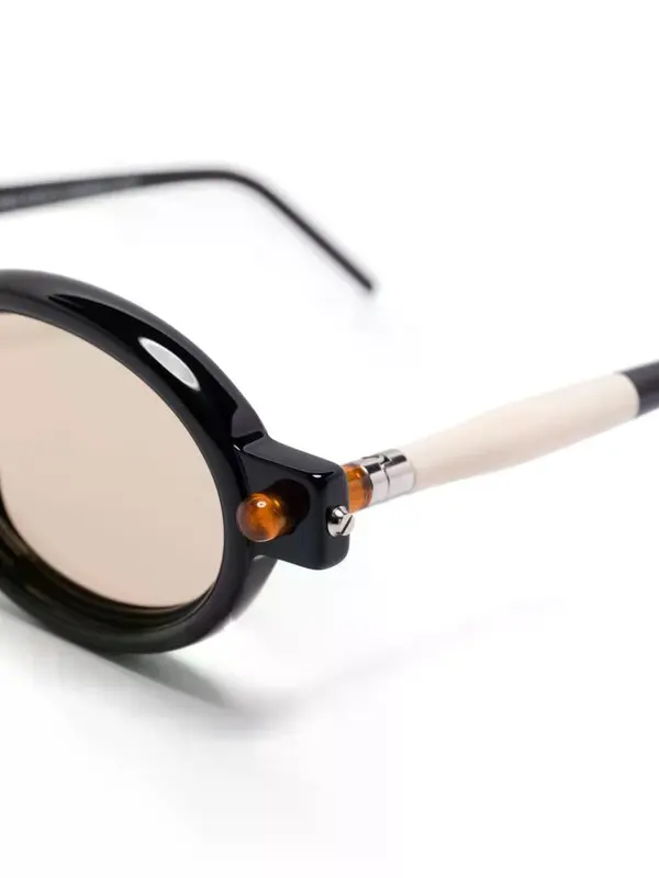 KUBORAUM P6 Round-frame Sunglasses
